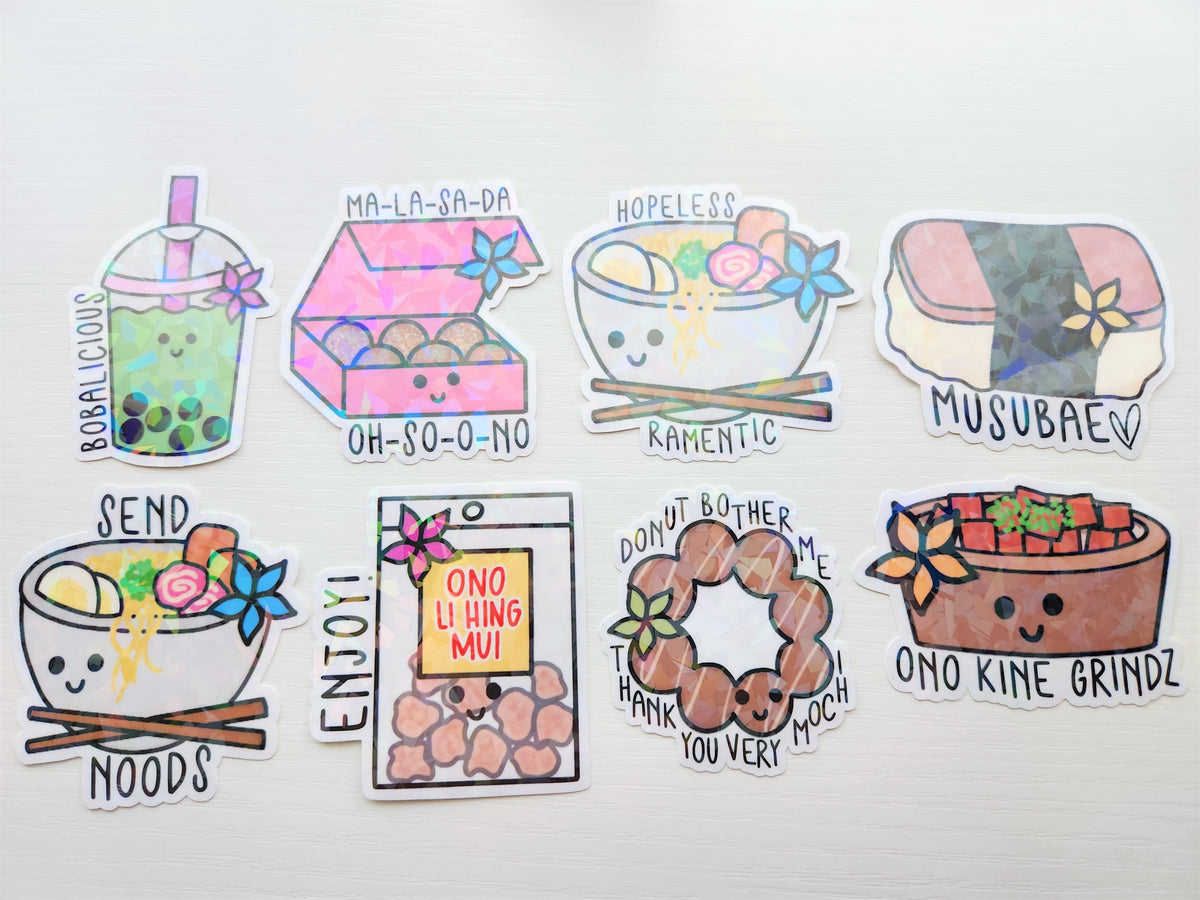 Ono Kine Snacks Sticker Die Cuts – xoMamaPlans