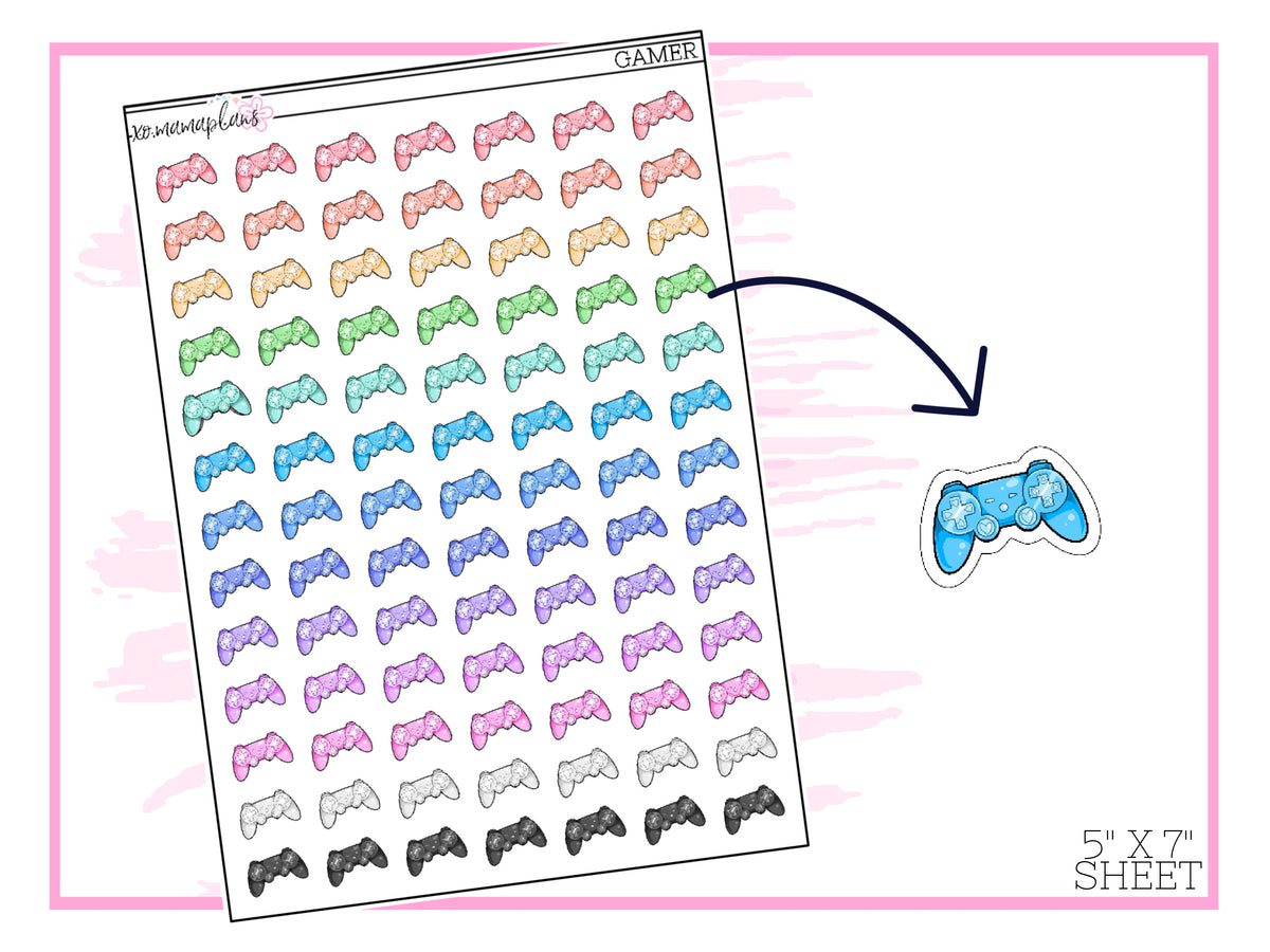 Game Controller Stickers – xoMamaPlans