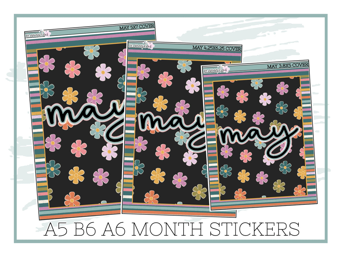 May Month Cover Sticker – xoMamaPlans