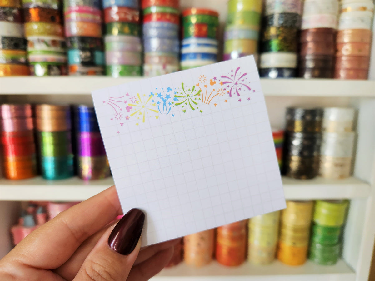 Magical Firework Sticky Notes – xoMamaPlans