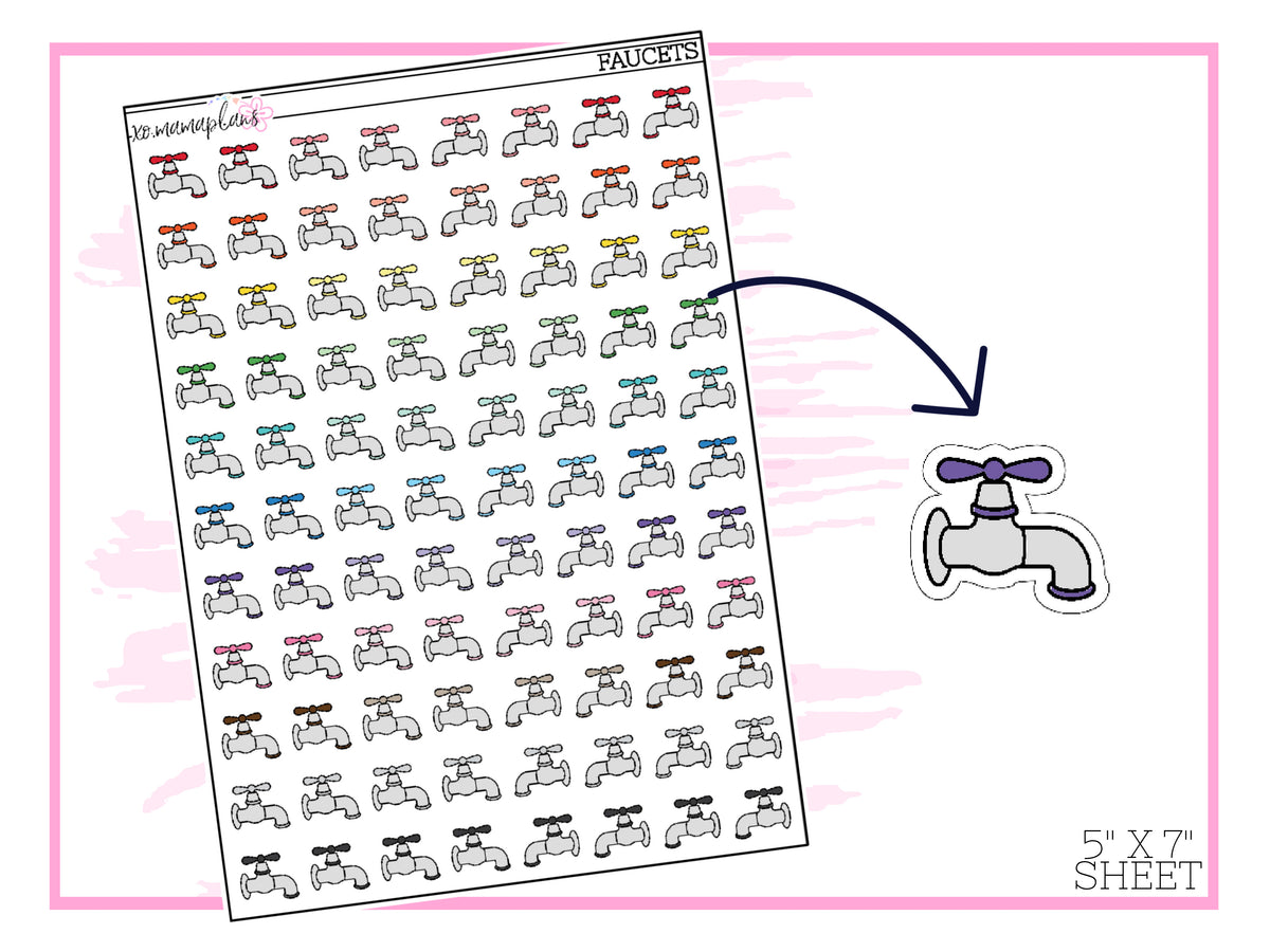 Faucet Stickers – xoMamaPlans