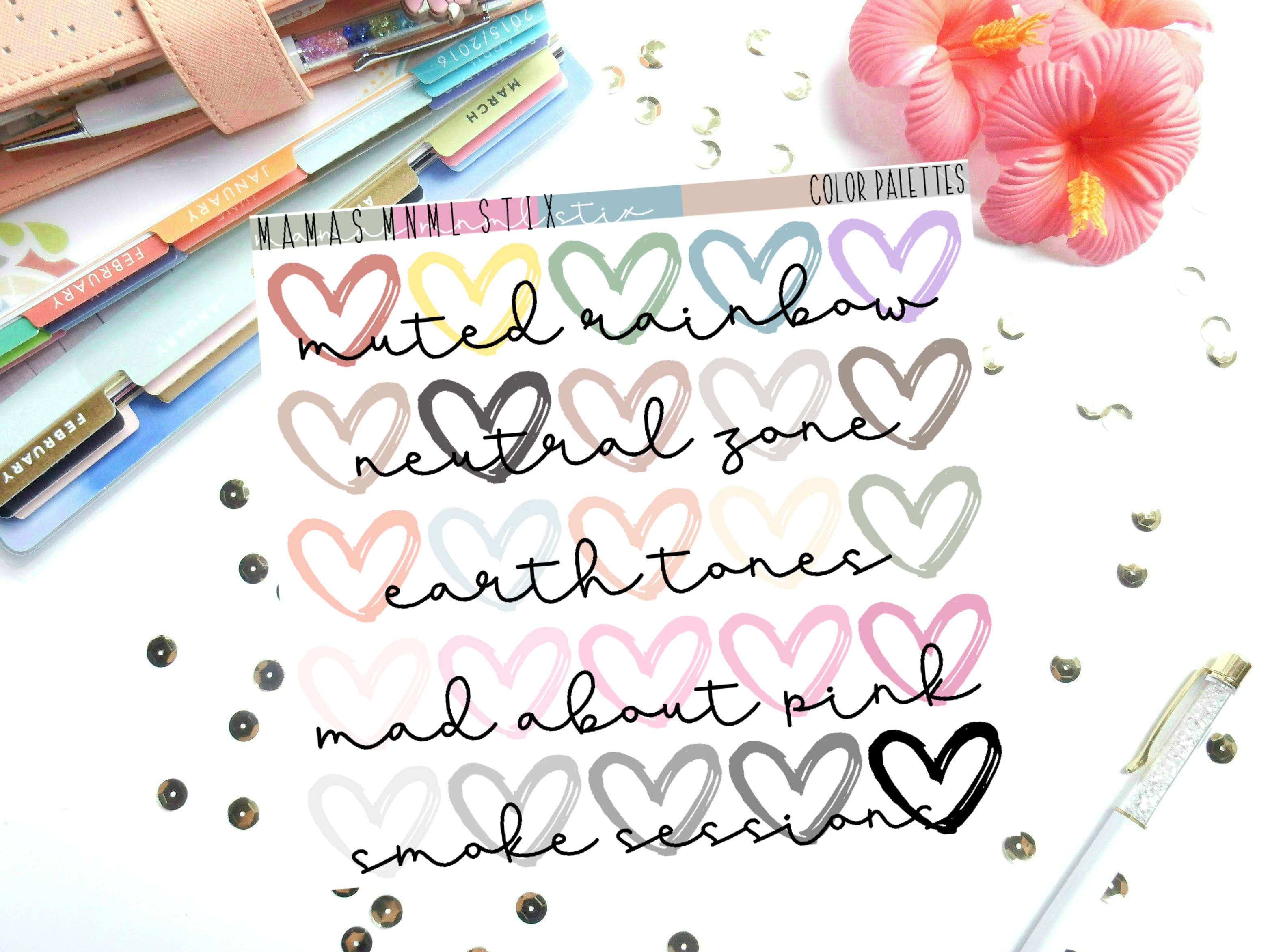 | FINAL STOCK | 007 MNML STIX- Birthday Icons – xoMamaPlans